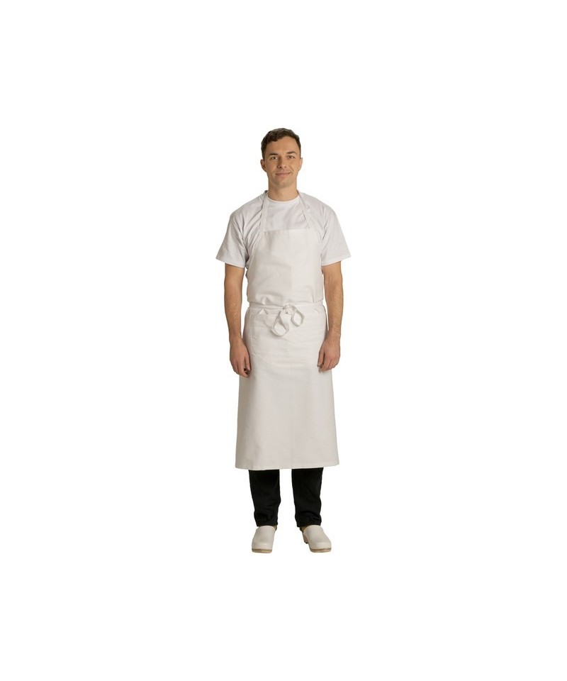 Tablier chef cuisinier/pâtissier blanc - Guéry - Espace PRO